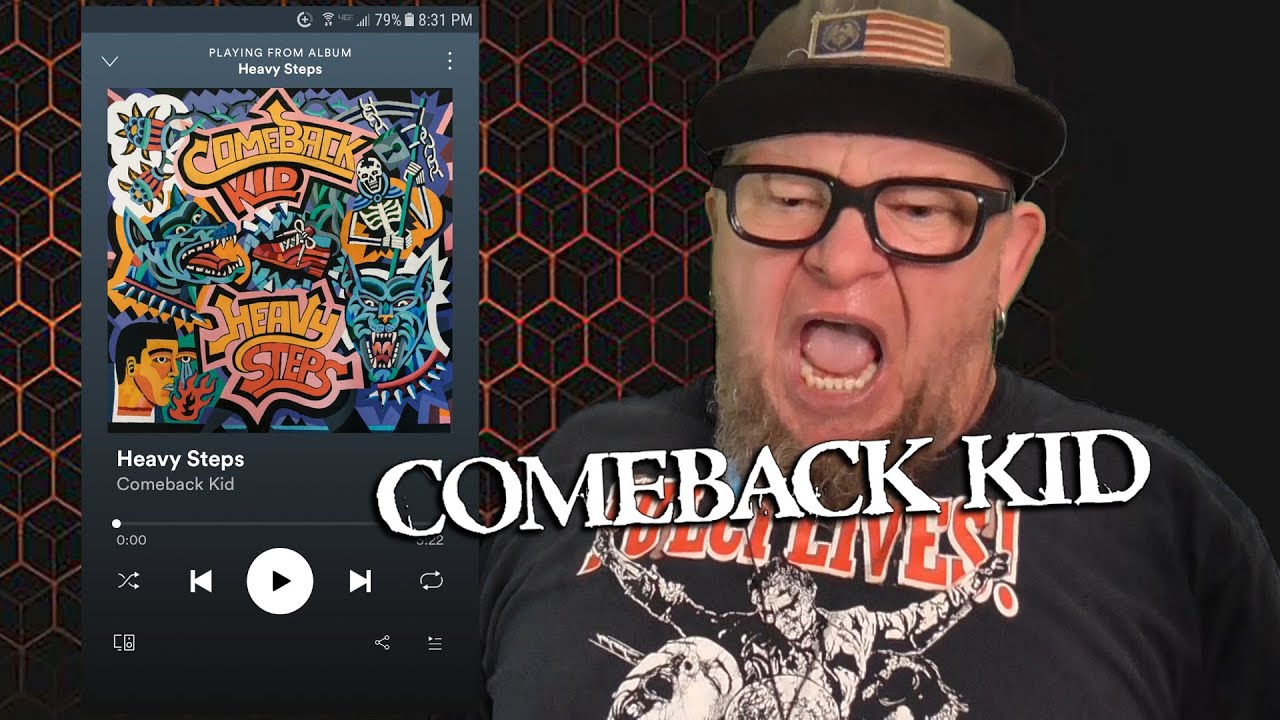 COMEBACK KID - Heavy Steps (First Listen) - YouTube