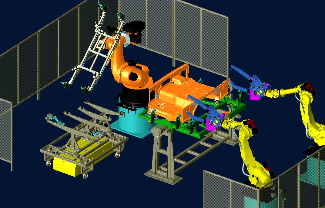 Video feito pelo software Robcad - YouTube