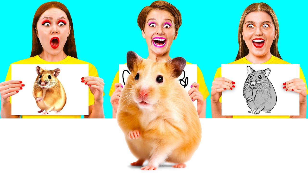 Who Draws it Better Take The Prize | Crazy Challenge by 4Teen - YouTube