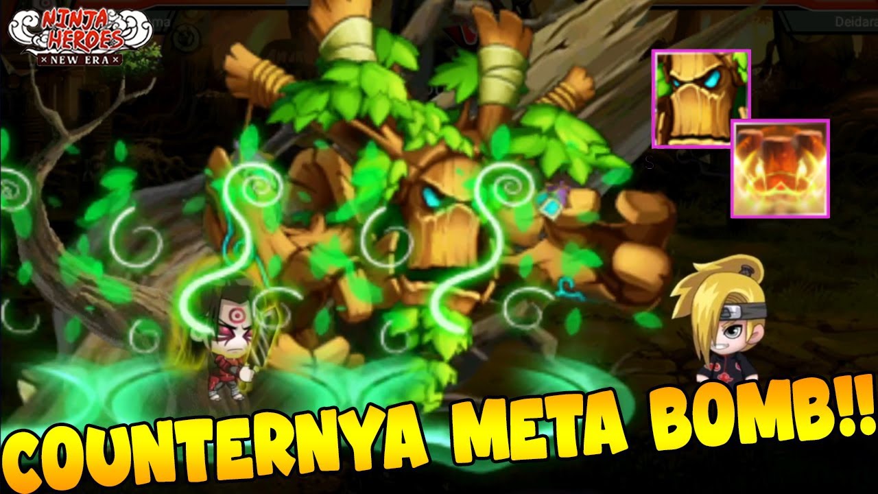 COUNTERNYA META BOMB SAAT INI!! REVIEW SAGE HASHIRAMA & JUTSUNYA ...
