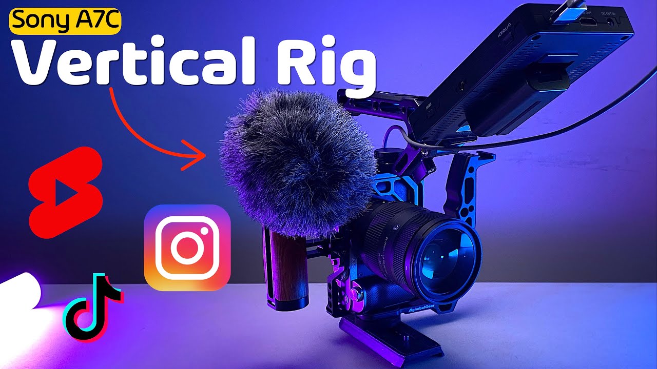 Sony A7C Compat Vertical Rig Buat Instagram Reels, TikTok & YouTube ...