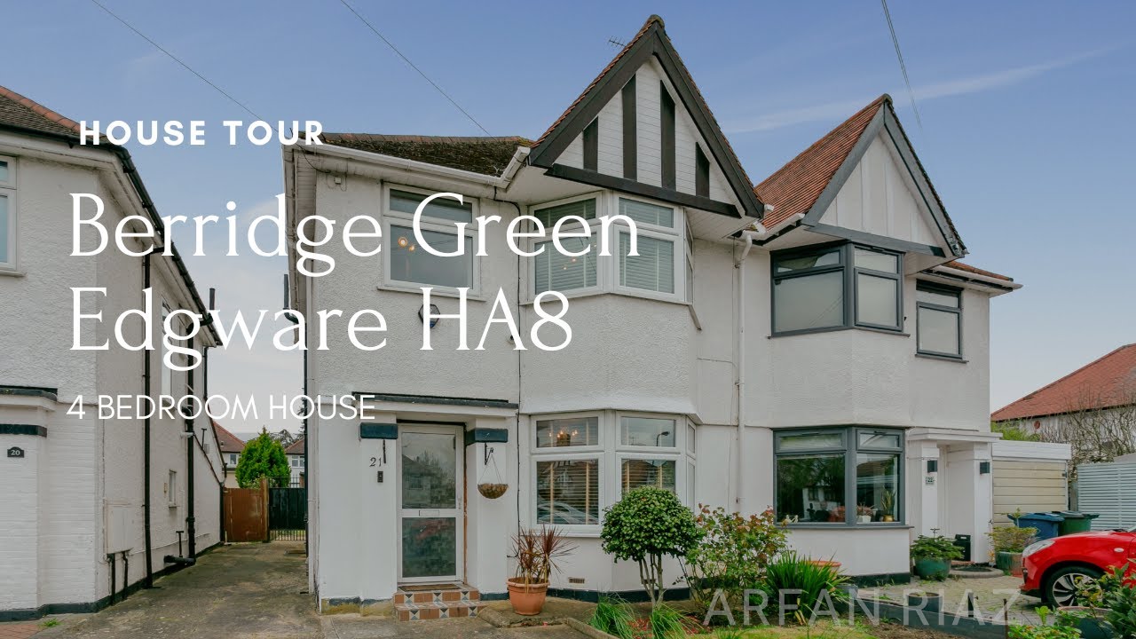 Touring A Fantastic 4 Bedroom House With Lovely Garden in Edgware ...
