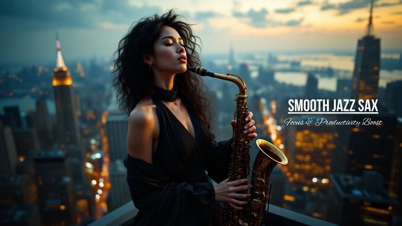 Smooth Jazz Music Saxophone for Deep Focus and Creative Work - YouTube