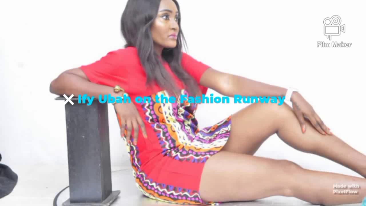 Ify Ubah on the Fashion Runway - YouTube