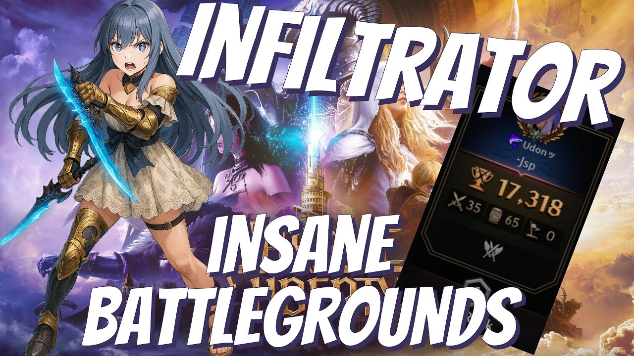 Bow/Dagger PvP Infiltrator | "INSANE" Battlegrounds | Throne and ...