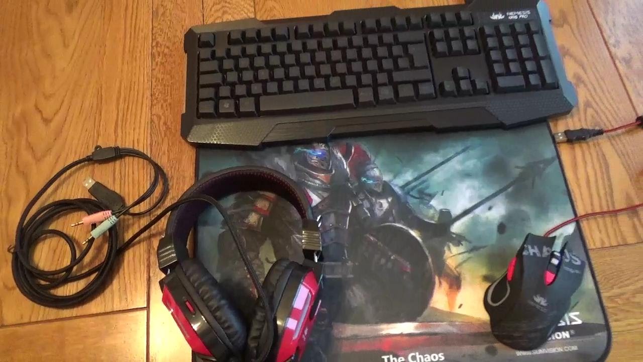 Sumvision 4 in 1 Nemesis Kane Pro Gaming Pack Review - YouTube