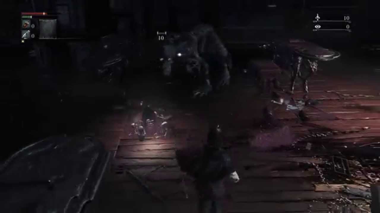 Bloodborne First Lycan Waste of Skin - YouTube