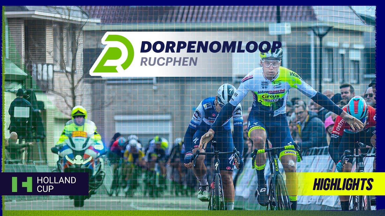Dorpenomloop Rucphen 2023 - Highlights - YouTube