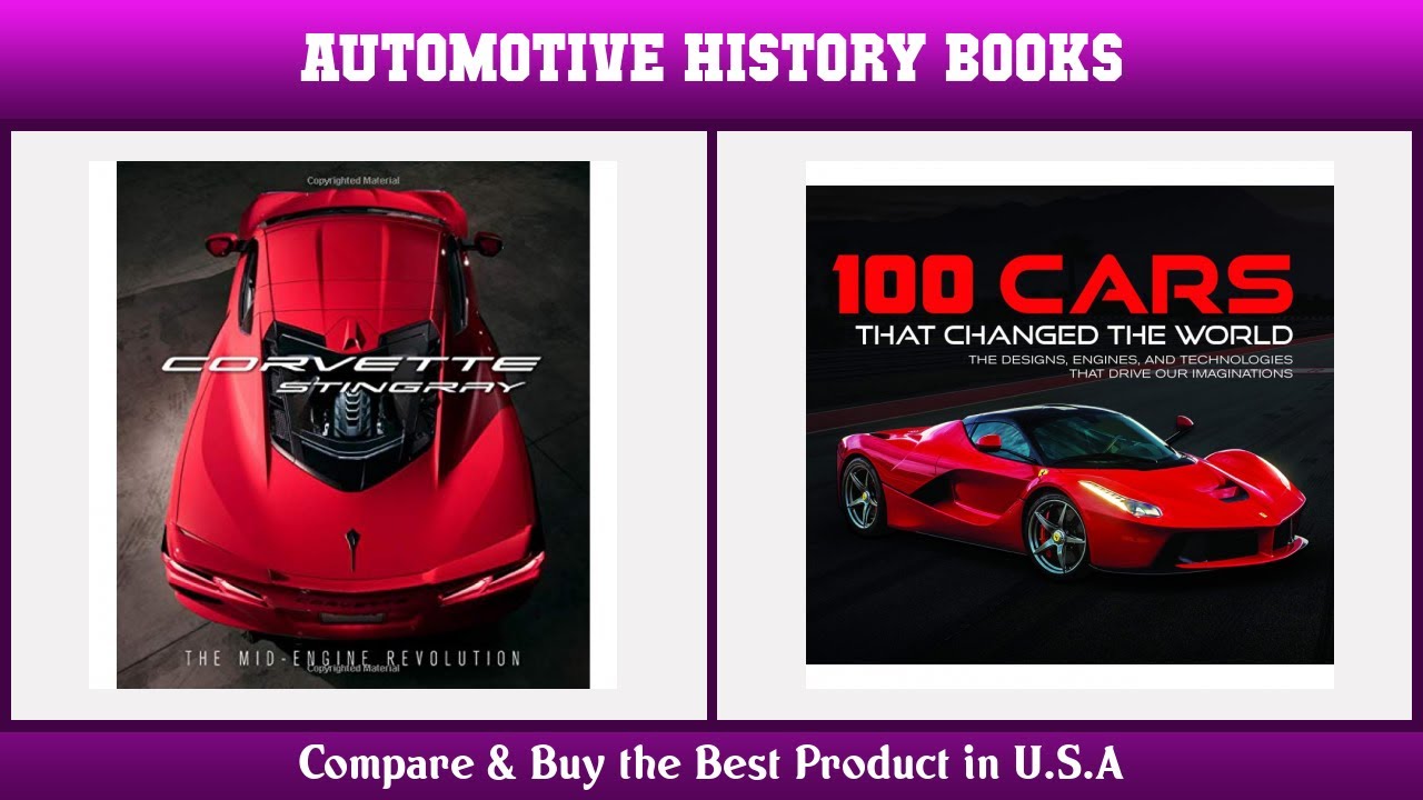 Top 10 Automotive History Books to buy in USA 2021 | Price & Review ...