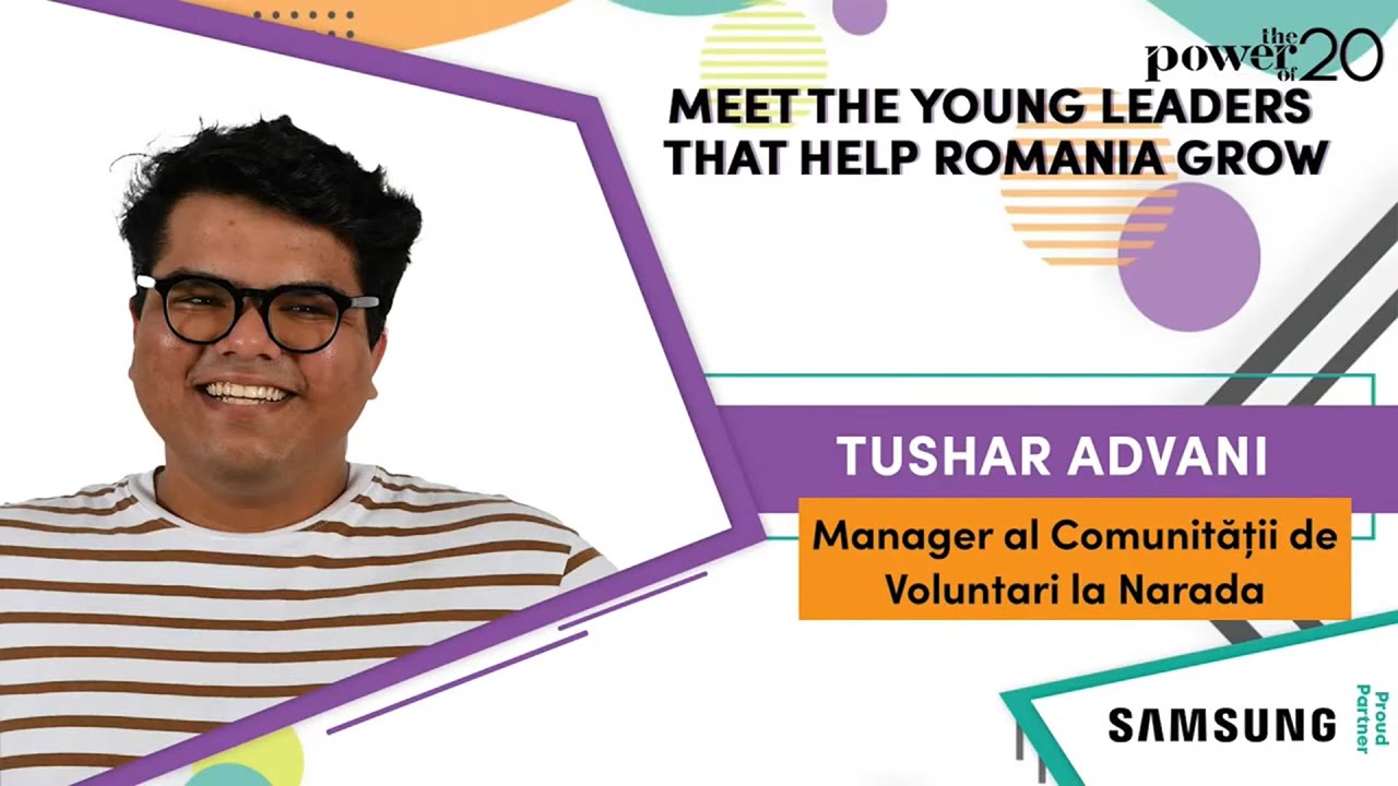 Tushar Advani, Manager al Comunității de Voluntari la Narada - YouTube