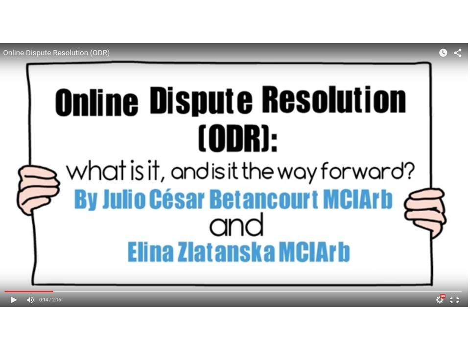 Online Dispute Resolution (ODR) - YouTube