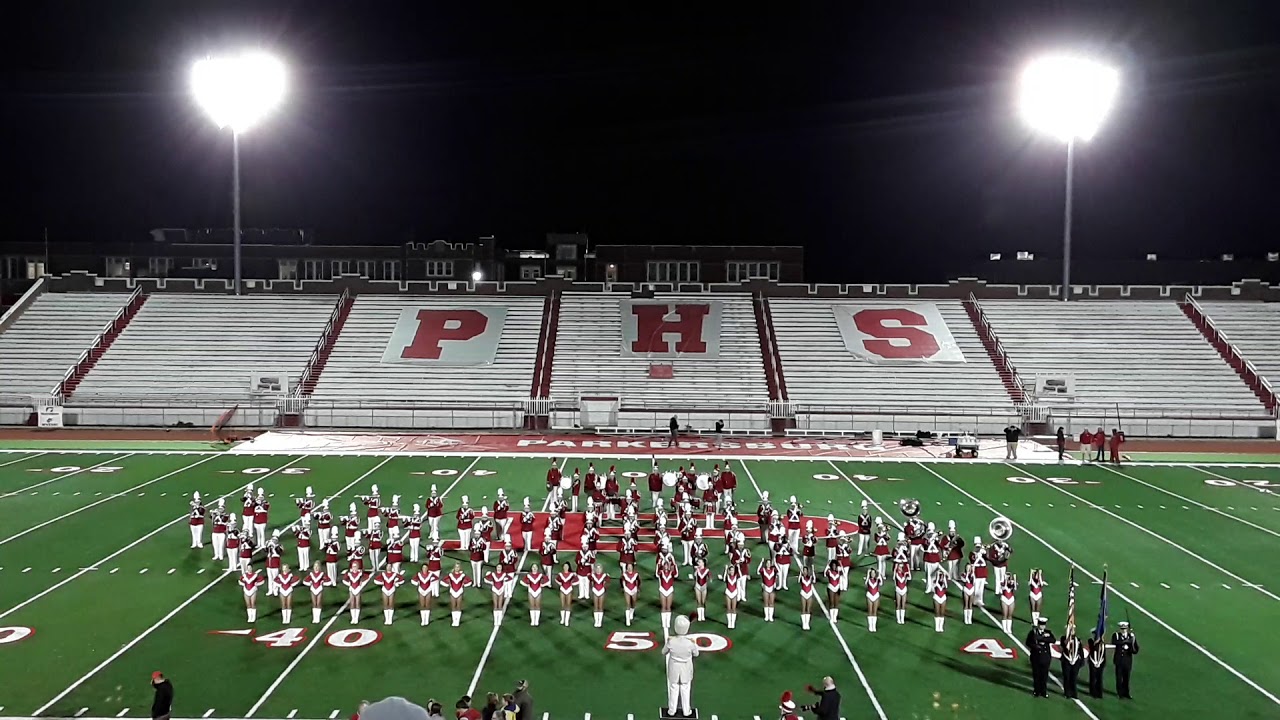 2019-2020 PHS Big Red Band Pregame show - YouTube