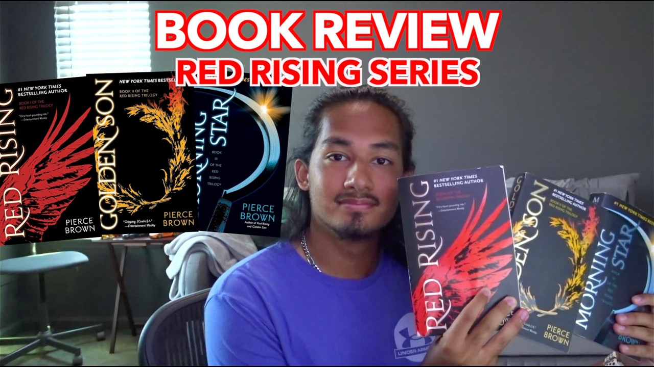 Reviewing The Red Rising Series (Book that got me into reading) - YouTube