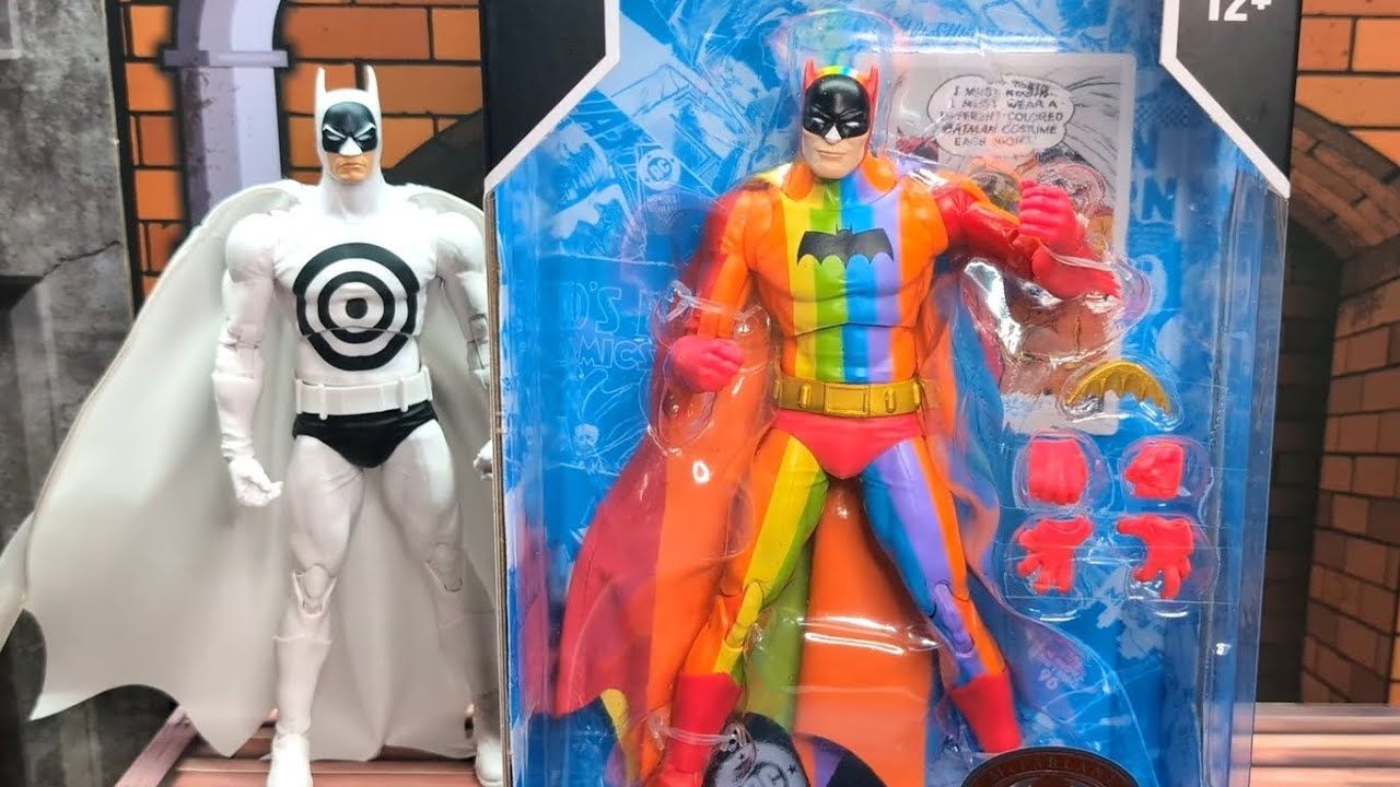 Mcfarlane Rainbow Batman - YouTube