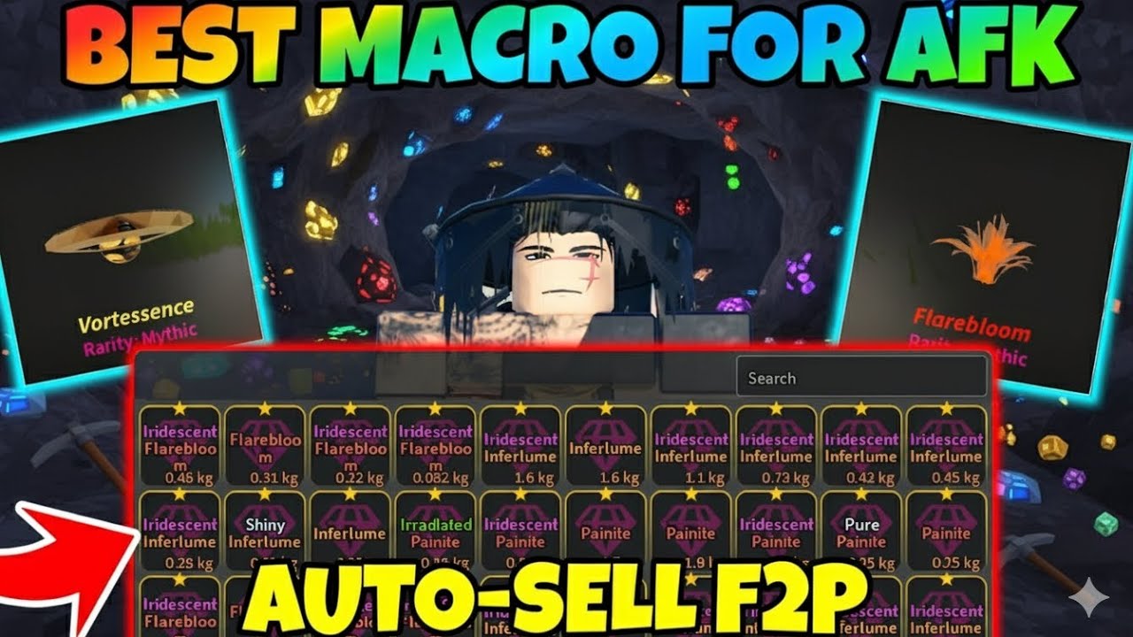 💎TRUE💎 ULTIMATE PROSPECTING MACRO in Roblox! Insane Loot & XP!🔥 - YouTube