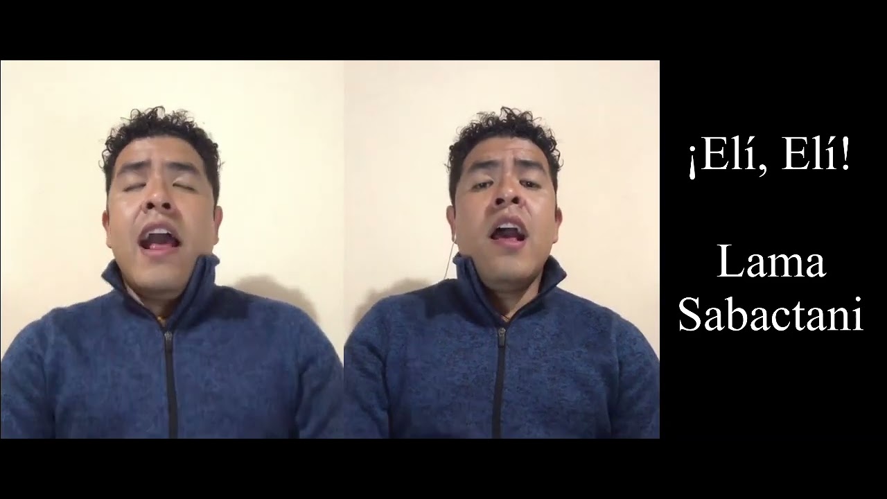 ELÍ, ELÍ: LAMA SABACTANI - Aut. DAR - YouTube