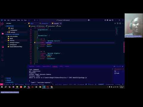 Practica 7 (API NodeJS) - YouTube