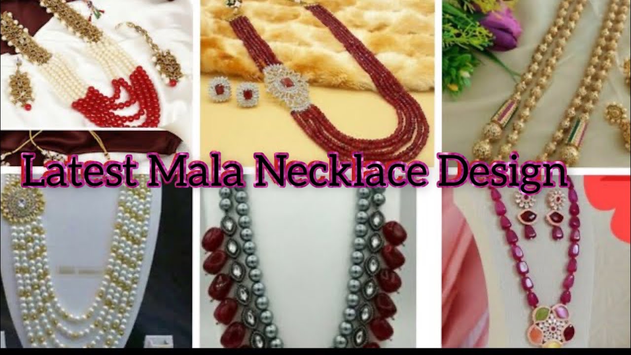 New Mala necklace design - YouTube