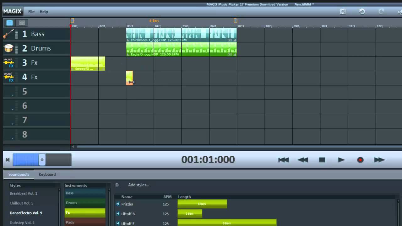 Magix Music Maker Tutorial für Anfänger - YouTube