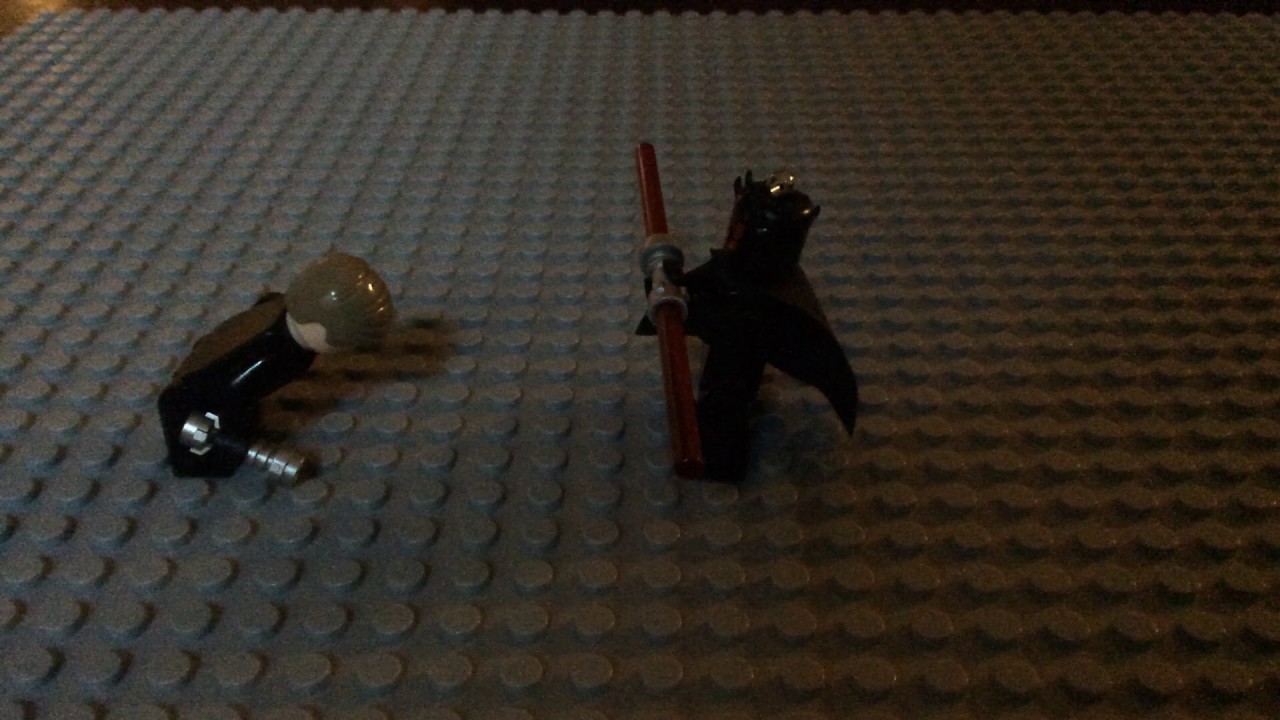 Luke Skywalker vs. Darth Maul - YouTube
