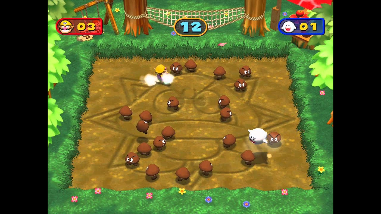 Mario Party 7 minigame: Royal Rumpus 60fps - YouTube