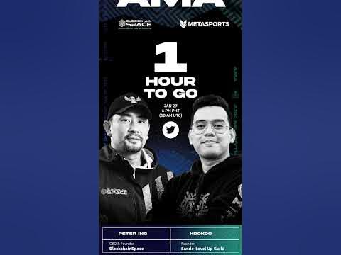 📢 Just an hour to go 'til our AMA with Peter Ing & Kookoo Crypto TV ...