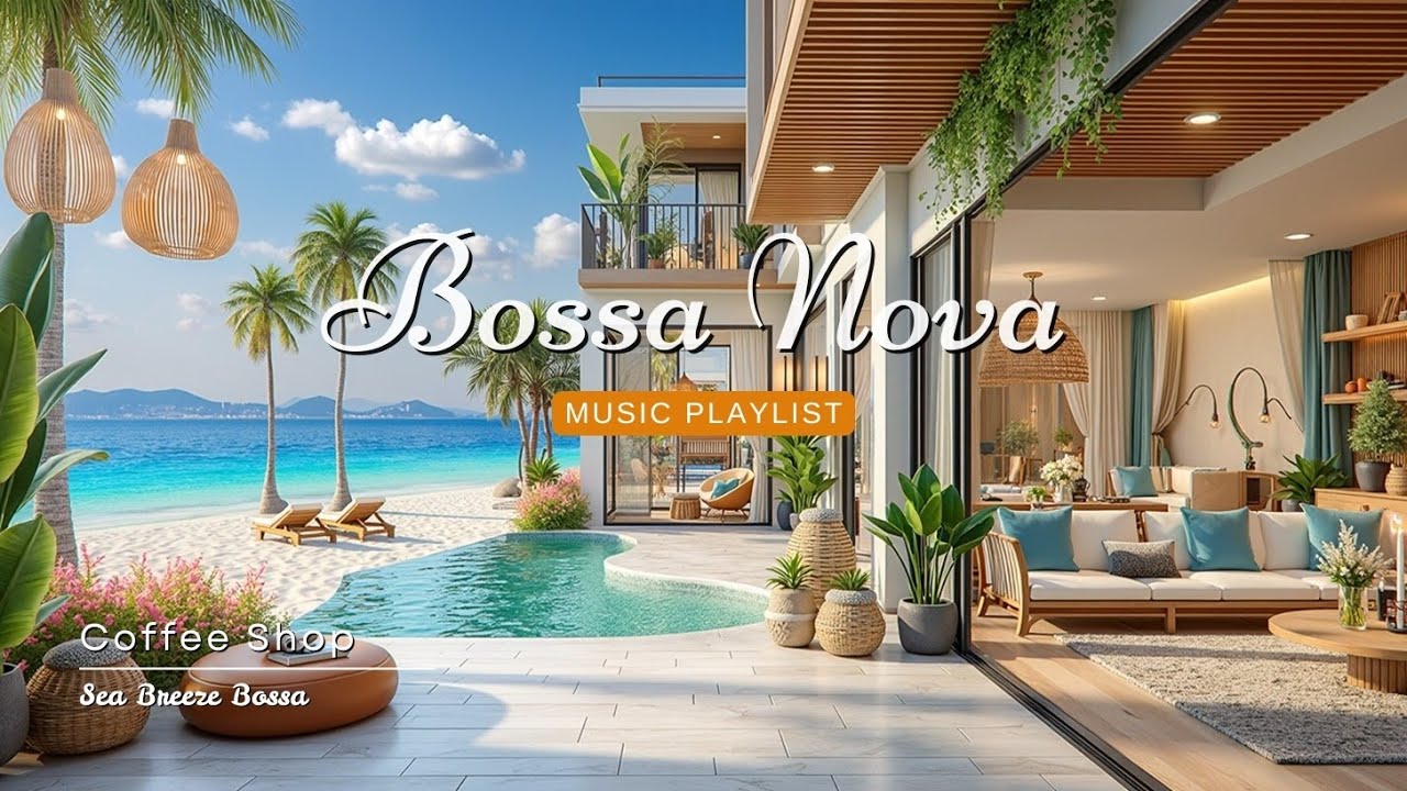 Seaside Cafe Music ~ Tropical Bossa Nova for Relaxing Beach Vibes ...
