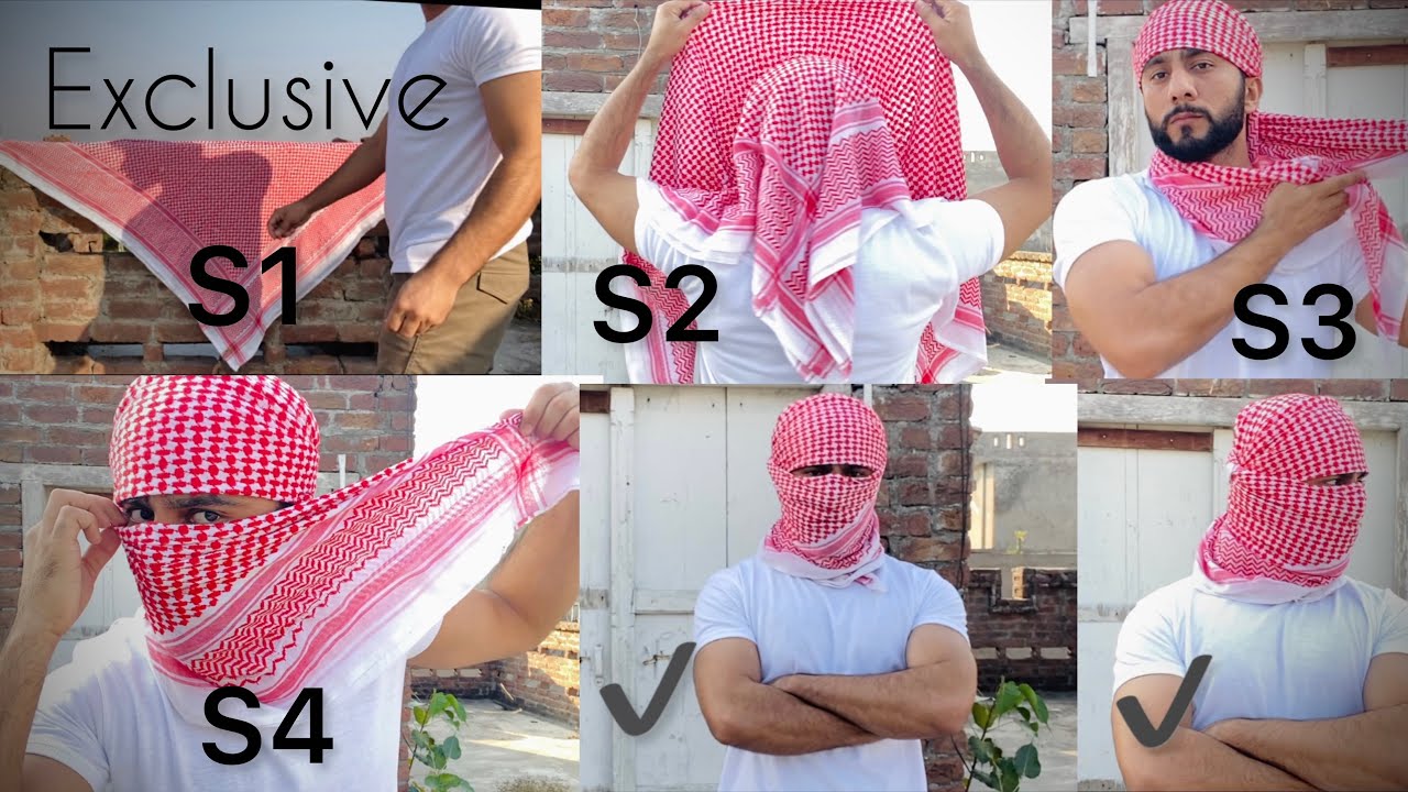 How to wear Ab.DH SheMagh style (Repost) full tutorial - YouTube