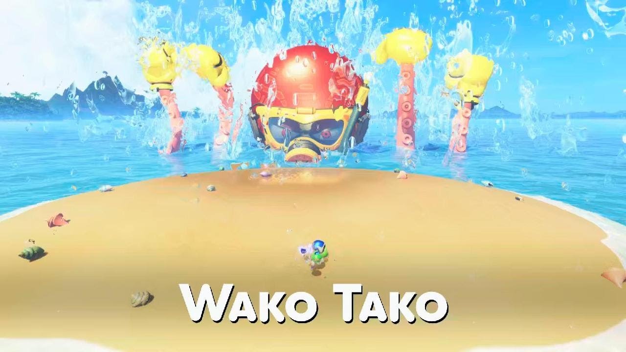ASTRO BOT: Wako Tako Octopus Boss Fight - YouTube