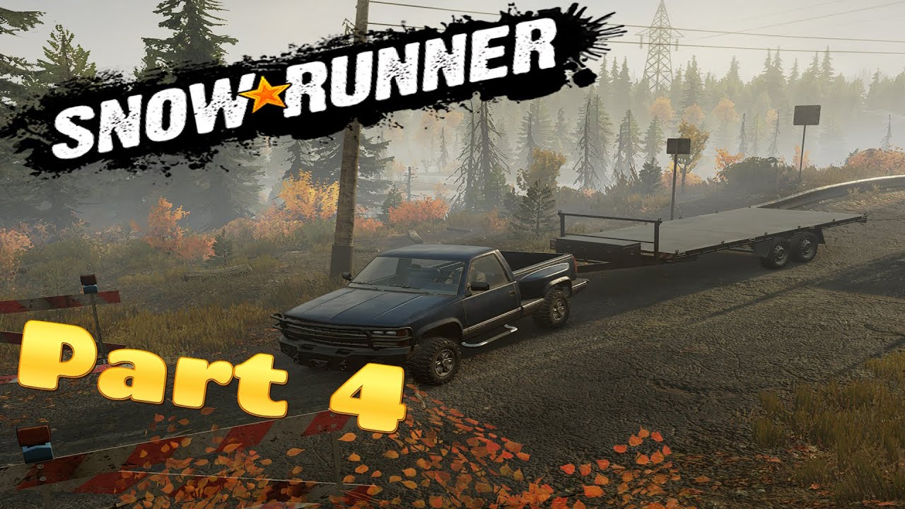 k1500 and Concrete Slabs - SnowRunner - Let's Play - Part 4 - YouTube