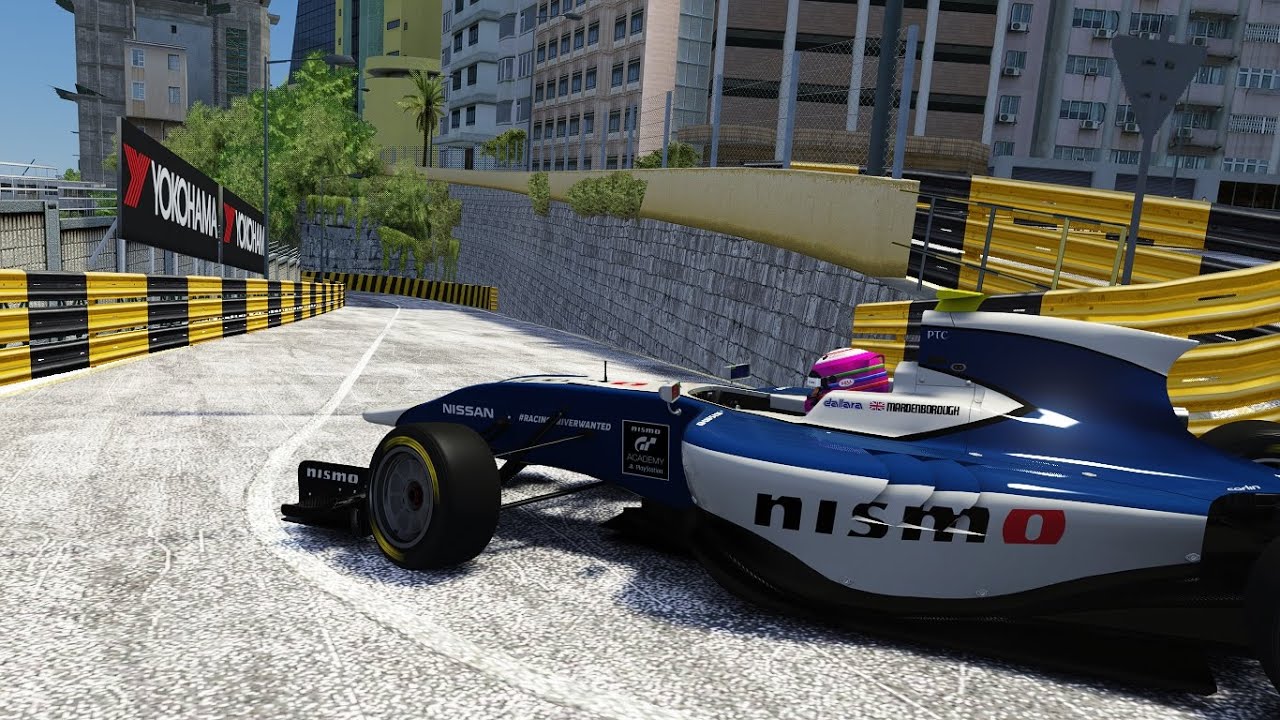 Assetto Corsa GP3 2015 Dallara GP3/13 at Macau (J. Mardenborough ...