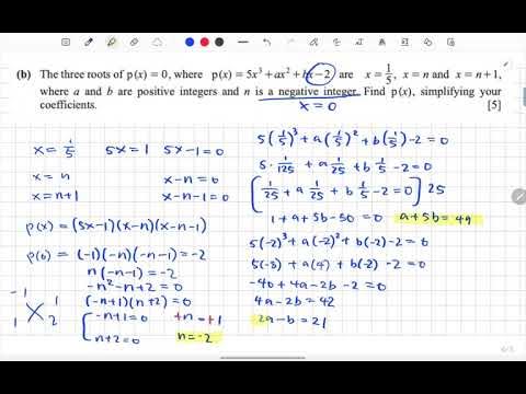 Polynomials | IGCSE A-math (0606) | Past Paper Questions - YouTube