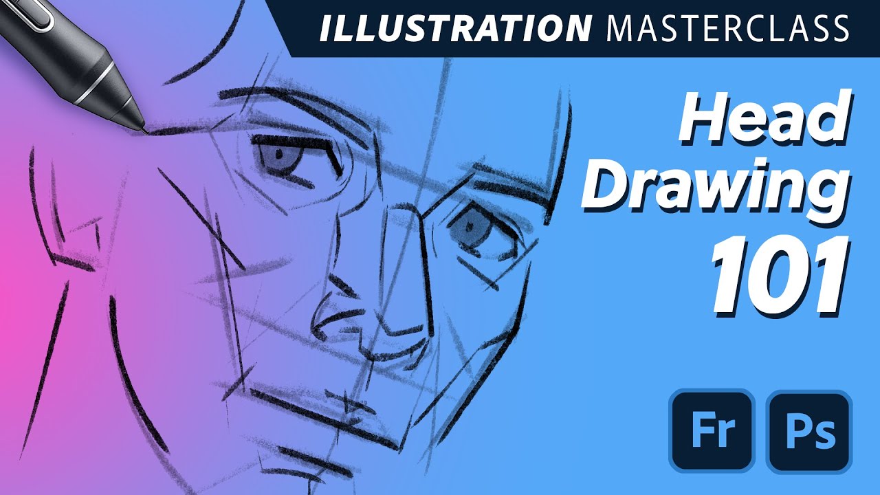 Illustration Masterclass - Head Drawing 101 - YouTube