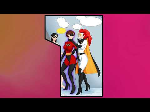 They're hypnotized 😈  The Incredibles comic dub