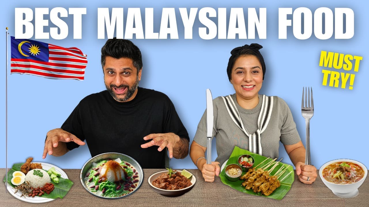 Top 5 Must-Try Malaysian Foods | Nasi Lemak, Rendang & More! - YouTube