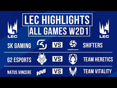 LEC Highlights ALL GAMES W2D1 | LEC 2026 Spring Split