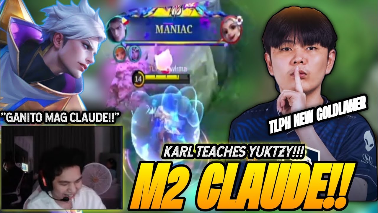 M2 CLAUDE KARLTZY TEACH YUKTZY HOW to use CLAUDE the new Goldlaner of ...