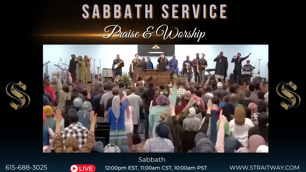 Sabbath Service Praise & Worship 2025-01-18 - YouTube
