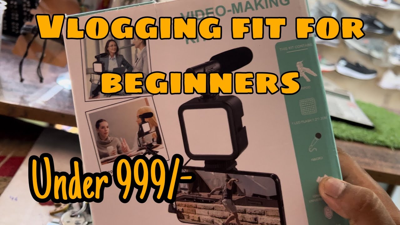 PERFECT mobile vlogging kit for creators budget vlogging setup || 2023 ...