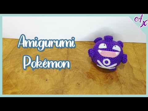💜 Koffing (Pokémon) | Tutorial amigurumi paso a paso en español - YouTube