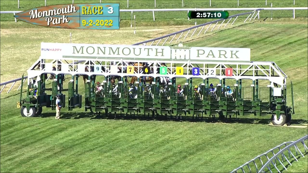 MONMOUTH PARK 09-02-22 RACE 3 - YouTube