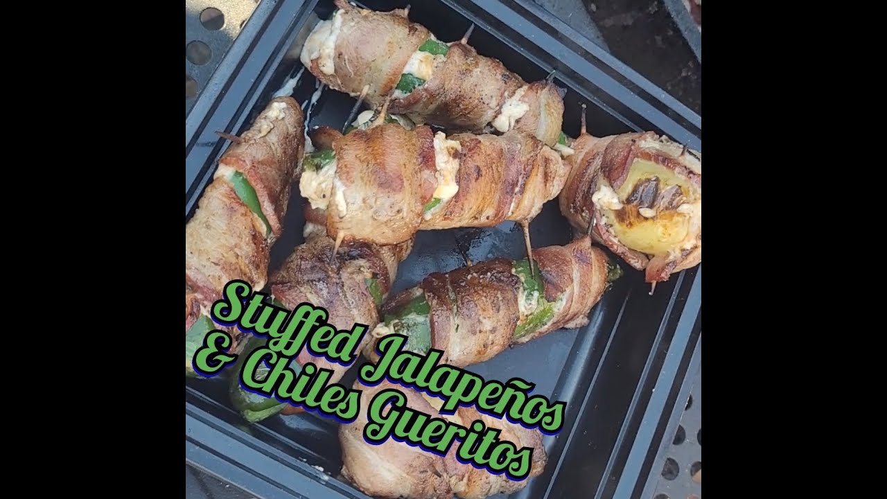 Stuffed Jalapeños & Chiles Gueritos - YouTube
