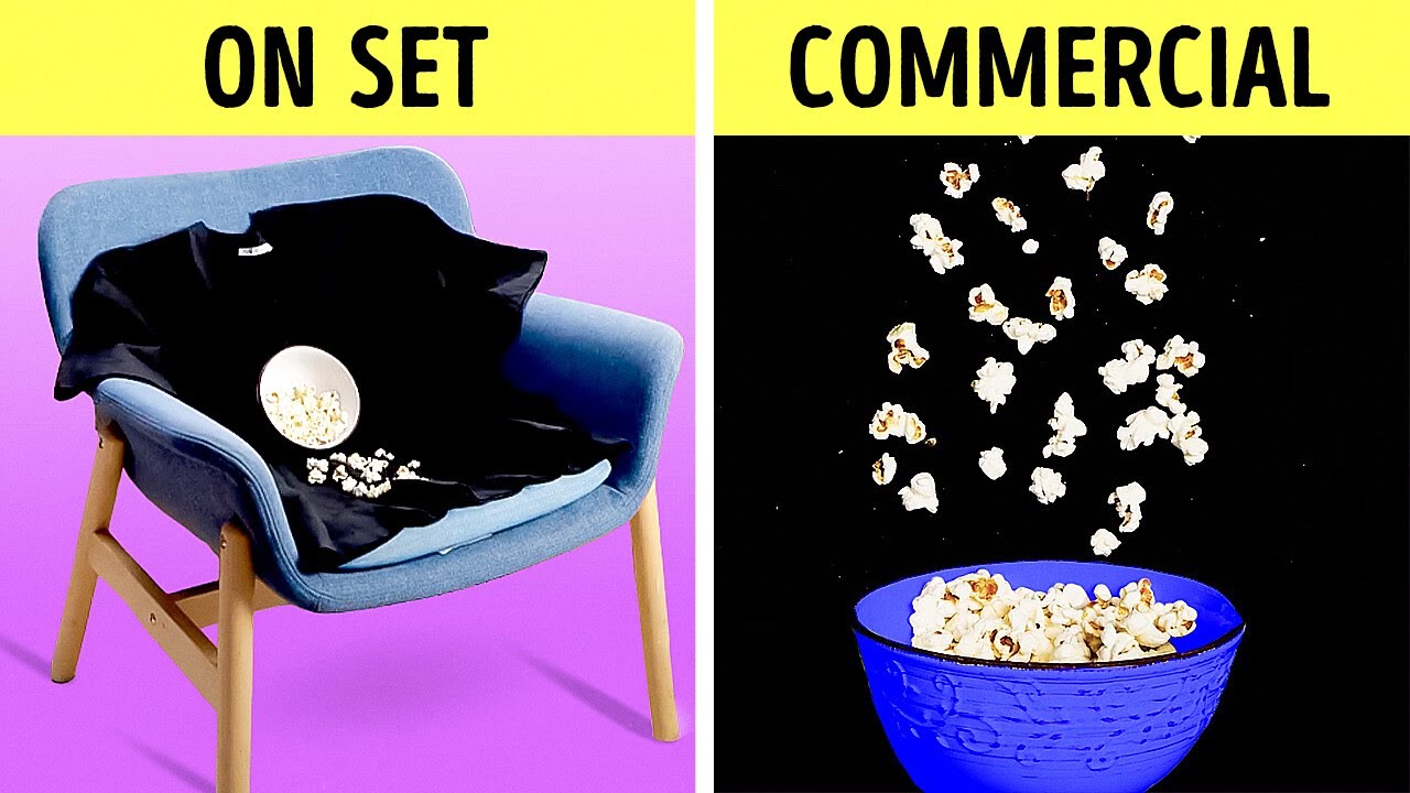 Behind-the-Lens Commercial Tricks & Hacks 🎬🌟 - YouTube