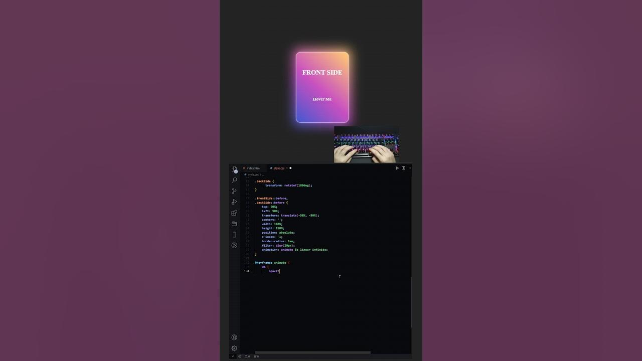 Coding Time Html Css Livecoding Coding Asmrtyping Typing Keyboardasmr Youtube