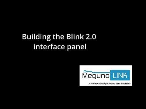 Build Arduino blink 2.0 interface panel with MegunoLink - YouTube