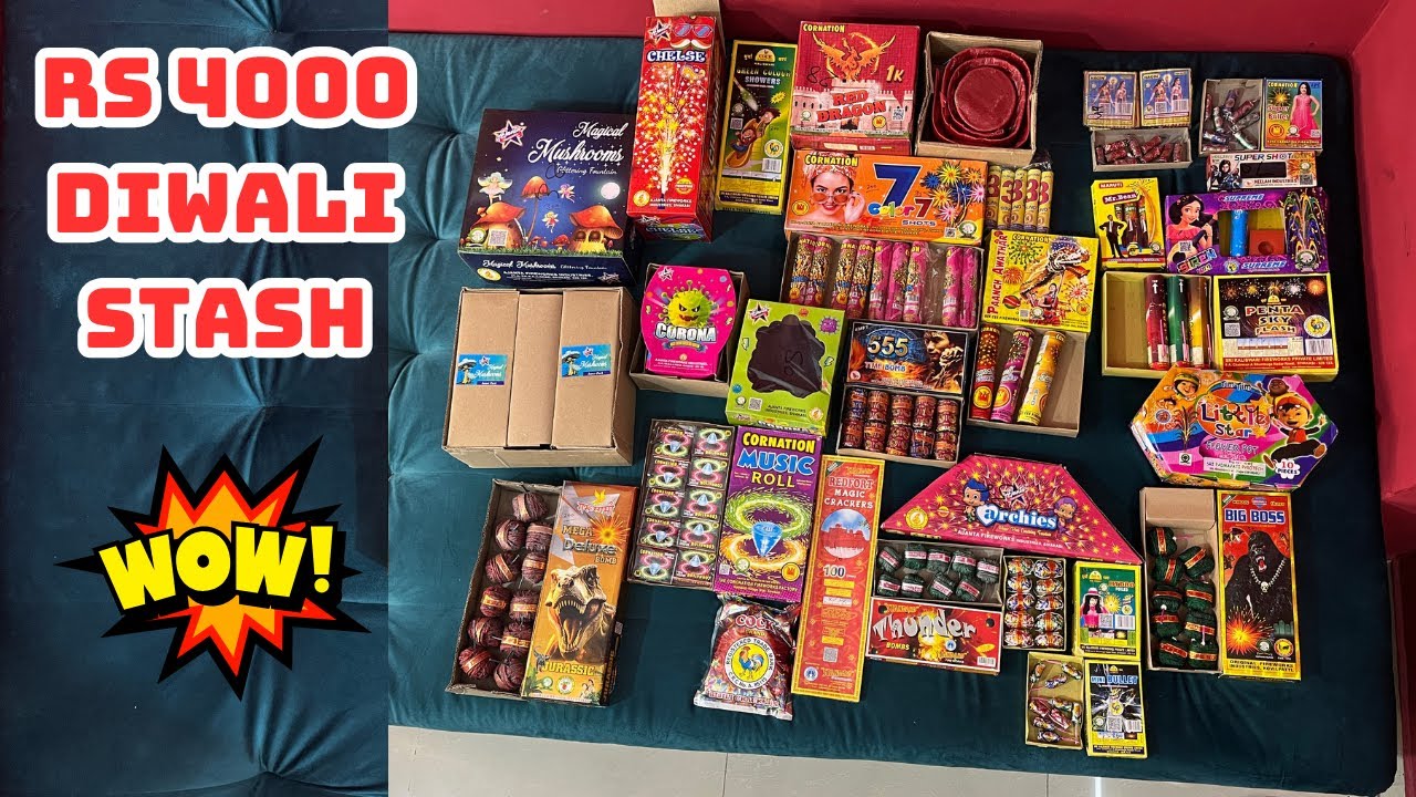 Diwali Stash under 4000 2024 | Diwali stash 2024 under 4000 - YouTube