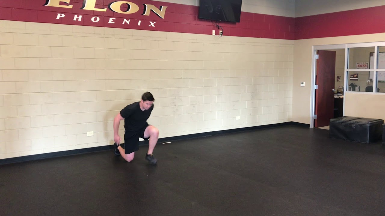 1/2 Kneeling Broad Jump w/ Pop Step - YouTube
