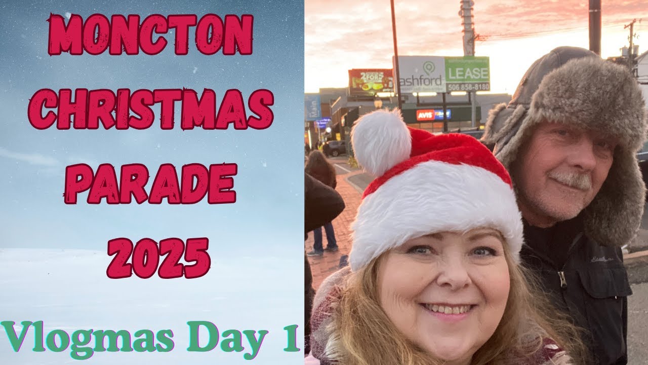 Vlogmas Day 1 | Moncton New Brunswick Christmas Parade - YouTube