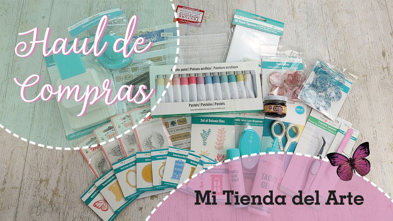 Haul de Compras – CRAFTELIER MADRID 2022 - MI TIENDA DEL ARTE - YouTube