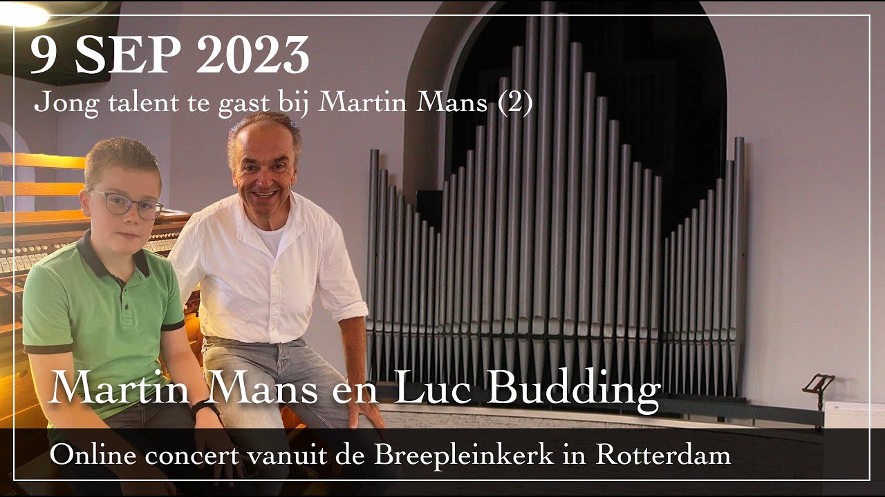 Jong talent te gast bij Martin Mans (2) - Martin Mans en Luc Budding - YouTube